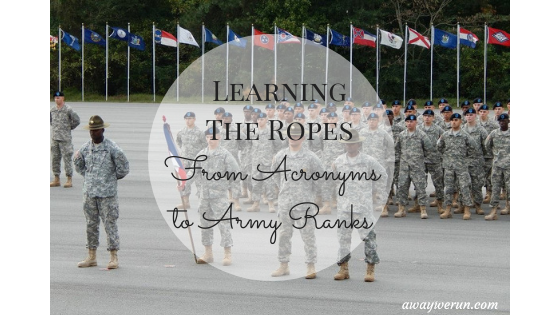 Learning The Ropes: From Acronyms to Army Ranks